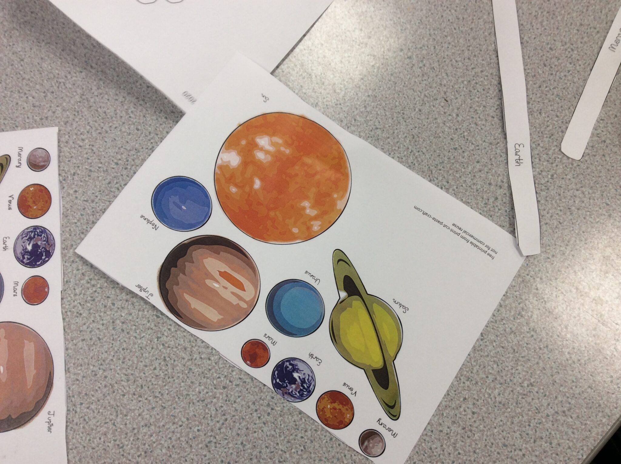 Making a Model of the Solar System - PMCAOnline